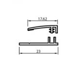2-3mm 2 Part J-Section Edge Trim | JA Seals